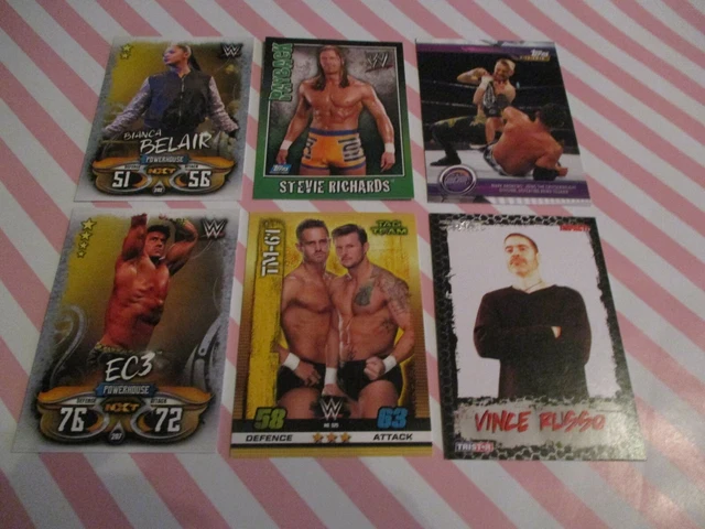 BIANCA BELAIR STEVIE Richards EC3 TM-61 Vince Russo Trading Card Set Tv ...