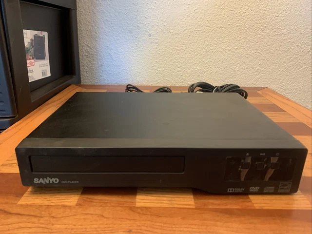 SANYO COMPACT MULTIMEDIA DVD / CD Player Model FWDP105F - No Remote ...