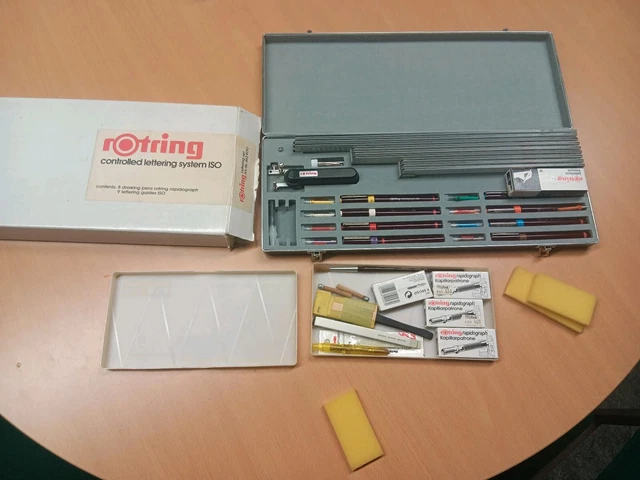 Rotring Controlled Lettering System ZU VERKAUFEN! - PicClick DE