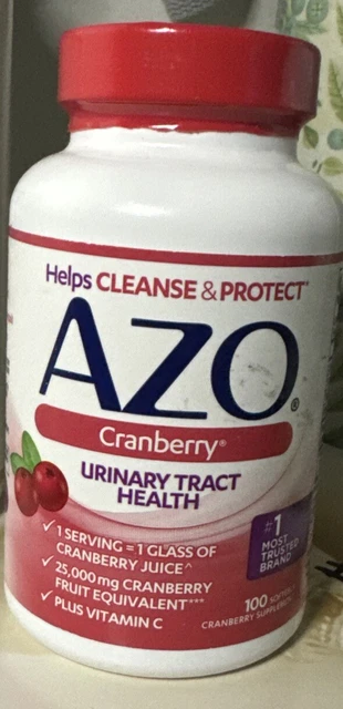 AZO URINARY TRACT Health | Cranberry - 100 Caplets Exp March 2025 £19. ...