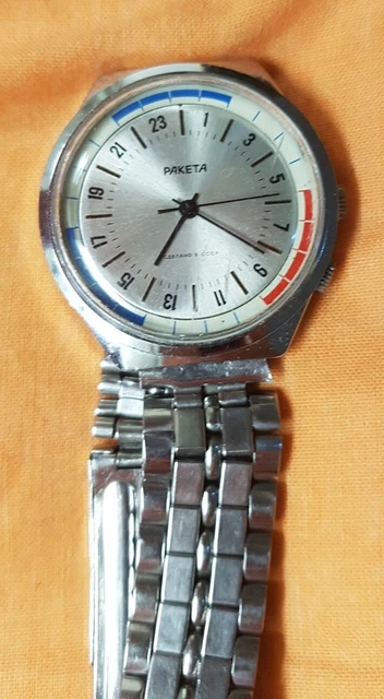 PAKETA POLAR & Raketa " 24 ORE Orologio da polso meccanico EUR 75,00 ...