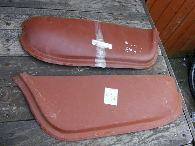 FORD ANGLIA 105E # New # Rear Wing Lower Corner 1/4 Repair Panels Pair ...