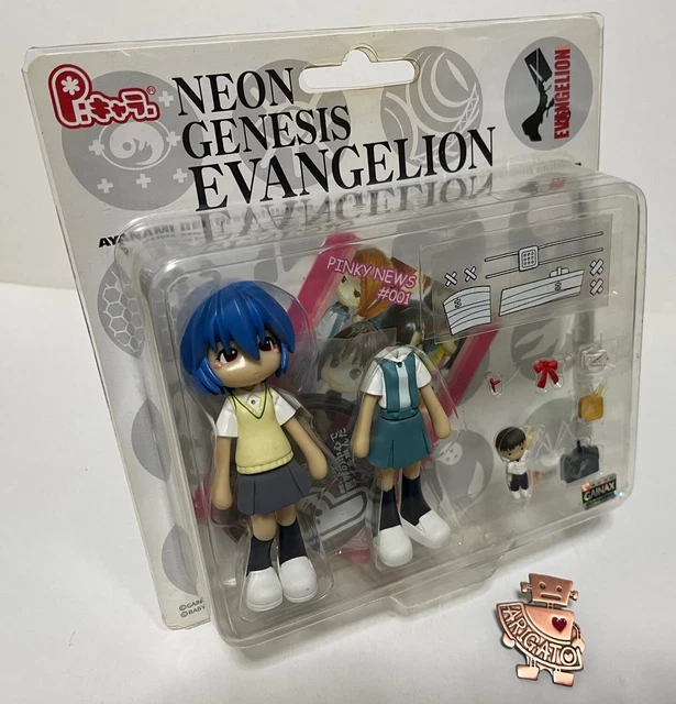 NEON GENESIS EVANGELION Pinky Street P-Chara REI AYANAMI Figure Rare ...