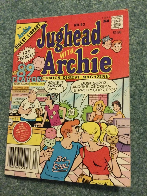 JUGHEAD WITH ARCHIE Comic Digest Magazine #93 1989 EUR 9,74 - PicClick FR