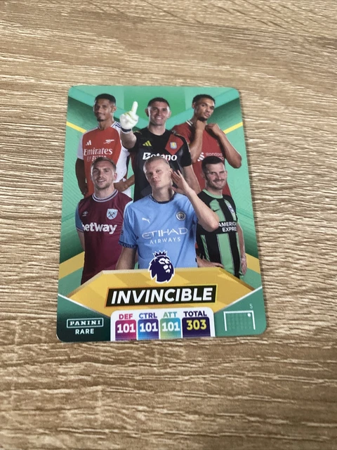 INVINCIBLE CARD # 5 Emerald Parallel - PANINI XL ADRENALYN 2025 2/5 IN ...