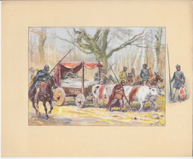 ALPHONSE LALAUZE. N° 3 - Le Chariot Des Rois Faineants. Ref 6668 EUR 12 ...