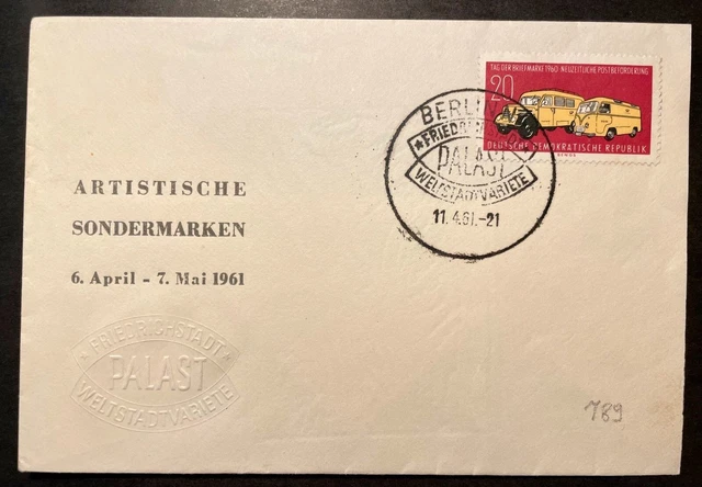 DDR TAG DER BRIEFMARKE 1960 789 SONDERMARKEN Stempel ...