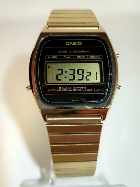 CASIO SA-55G (145) Uhr Alarm-Chronograph von 1982 - Vintage EUR 50,60 ...