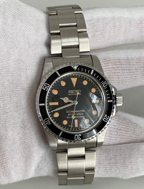 SEIKO MOD VINTAGE Scubamaster 39.5mm NH35 Seiko Automatic Movement ...