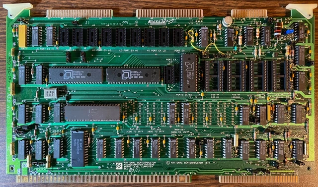 VINTAGE NATIONAL SEMI BLC 80/11 Single Board Computer, Sub for Intel ...