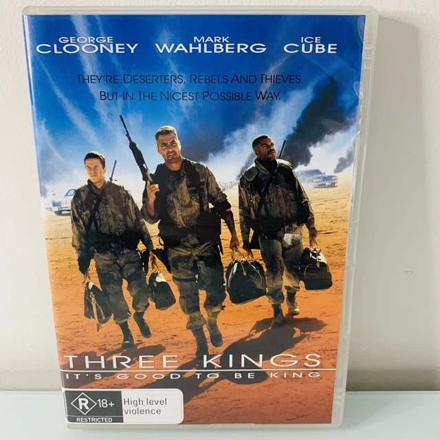 THREE KINGS (GEORGE Clooney, Mark Wahlberg, Ice Cube) Region 4 Pal DVD ...