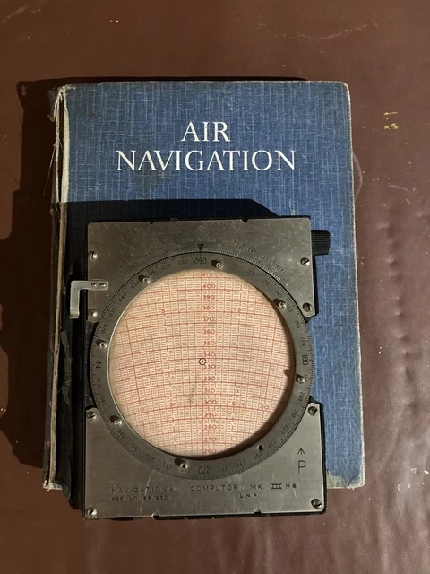 WW2 NAVIGATIONAL COMPUTER MkIII 6B/250 And RAF Navigation Manual With ...
