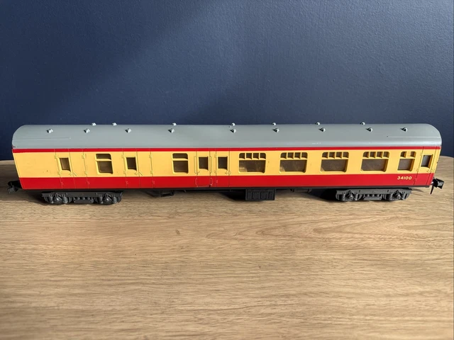 LIMA O GAUGE BR Mk1 Brake Coach, 34100 Red & Cream £37.08 - PicClick UK