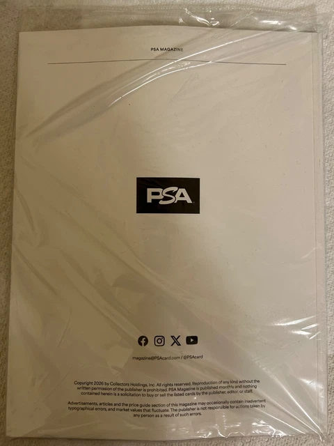 VICTOR WEMBANYAMA COVER Psa Magazine May 2026 £13.60 - PicClick UK