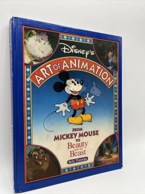DISNEY'S ART OF Animation Book With Lenticular Cover By Bob Thomas £10. ...