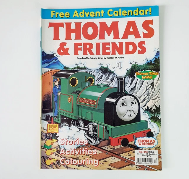 THOMAS THE TANK Engine & Friends Magazine Issue 343 Comic 2000 £19.99 ...