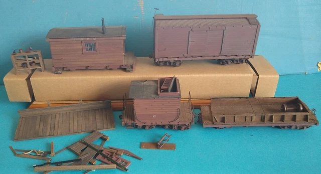 UNBOXED O SCALE Wood On30 Gauge Kit / Scratch Built - US Outline Wagons ...