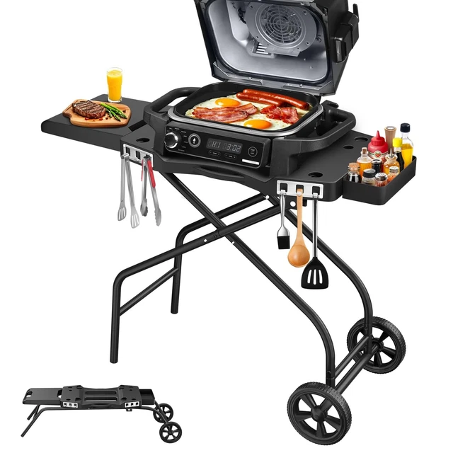 GRILL STAND FOR Ninja Woodfire Outdoor Grills, Fits for Ninja OG700 ...