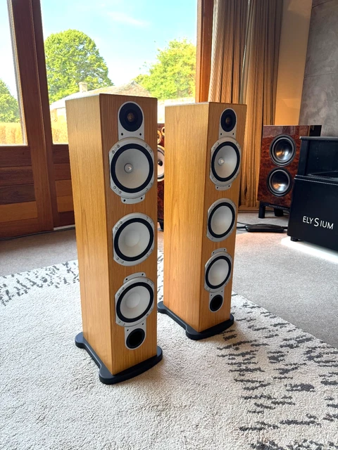 MONITOR AUDIO SILVER Rs 8 Speakers, Boxed, Excellent Condition, Hifi ...