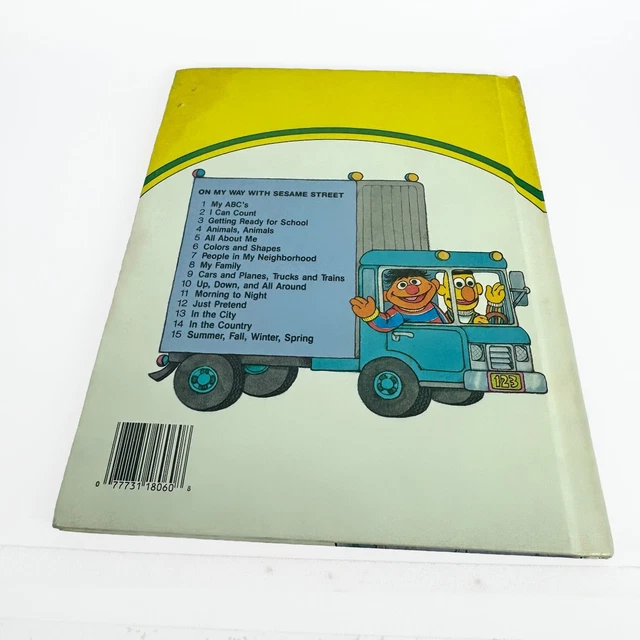 COLORS & SHAPES Sesame Street Jim Henson Muppets 1980 £3.52 - PicClick UK