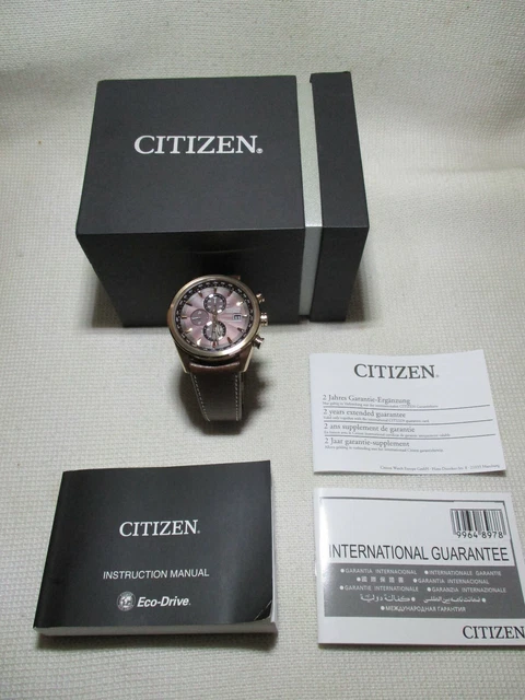 CITIZEN ECO-DRIVE CHRONOGRAPH CTZ-B8162 Cal.H80, Herren Armbanduhr EUR ...