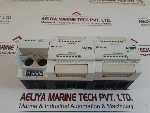 MOELLER/NORIS EM4-201-DX2 DIGITAL input/output module le4-116-xd1 $496.87 - PicClick AU