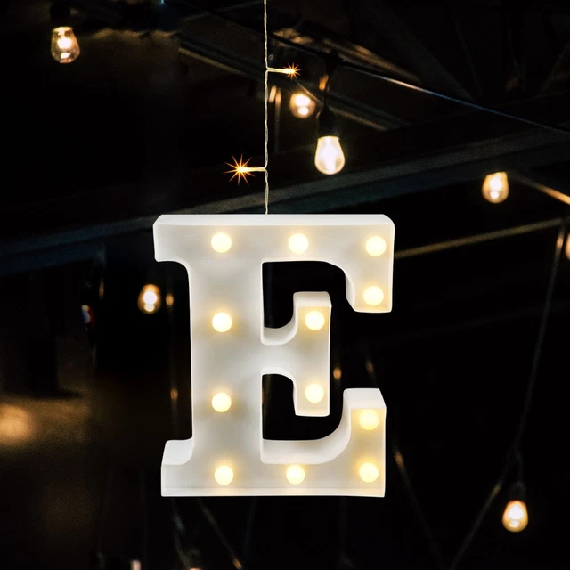 3 PCS LED Signs for Bedroom Wall Wedding Neon Small Letter Light £30.89 ...