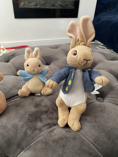 3 PETER RABBIT plush teddies Beatrix Potter £6.00 - PicClick UK