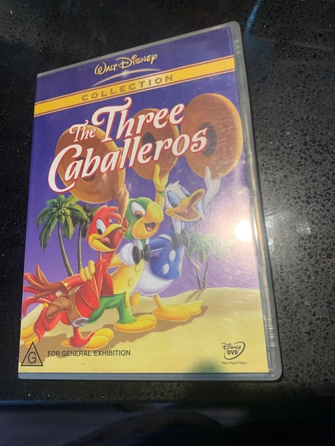 THE THREE CABALLEROS Dvd Region 4 Rare Walt Disney £10.28 - PicClick UK