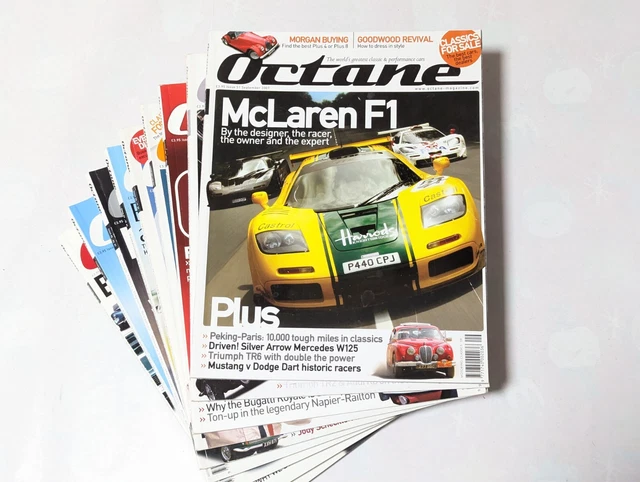OCTANE MAGAZINE BUNDLE - Set of 9 - From 2007 £20.00 - PicClick UK