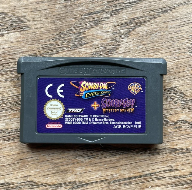 SCOOBY-DOO CYBER CHASE + SCOOBY-DOO MYSTERY MAYHEM [GENUINE] Nintendo ...