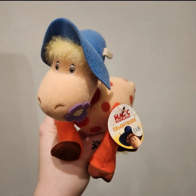 MAGIC ROUNDABOUT ERMINTRUDE Is 9" Medium Plush Soft Toy By Vivid ...