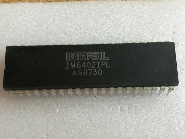 UART IM6402IPL 40 pin PDIP by Intersil 1pc £5.25 HU1261 £5.45 - PicClick UK