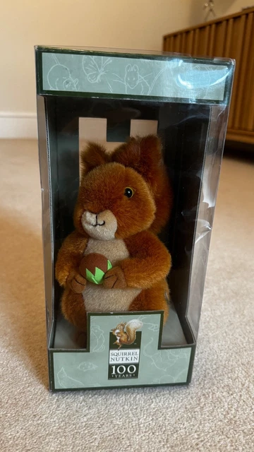 PETER RABBIT - Squirrel Nutkin soft toy (100 years celebration) £26.70 ...
