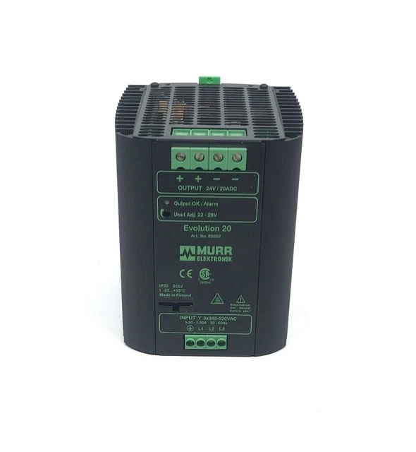 MURR ELEKTRONIK PSU Evolution 20 Art. No. 85002 £85.90 - PicClick UK