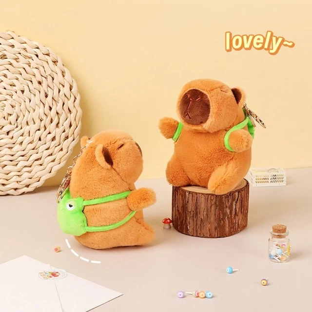 CAPYBARA SIMULATION CAPIBARA Keychain Simulation Capybara Plush Toy ...