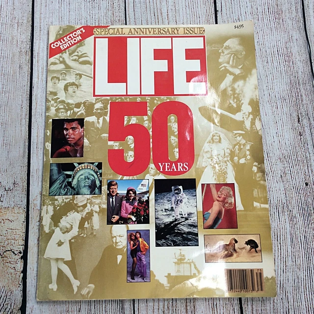LIFE MAGAZINE 50 Years Special Anniversary Issue Fall 1986 no label 410 ...