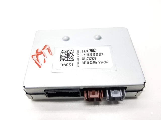 2018 CADILLAC XT5 HMI BYPASS COMPUTER CONTROL MODULE UNIT (PER 1) OEM ...