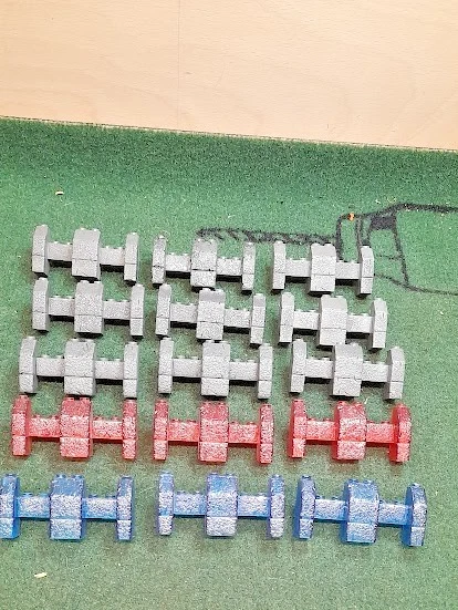 MEGA BLOKS CASTLE Krystal Wars wall battlements / top piece lot £13.96 ...