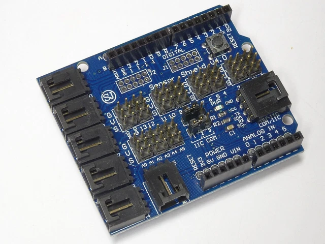 PANNEAU CAPTEUR ARDUINO 4.0 Duemilanove UNO MEGA Sensor Shield v4.0 ...