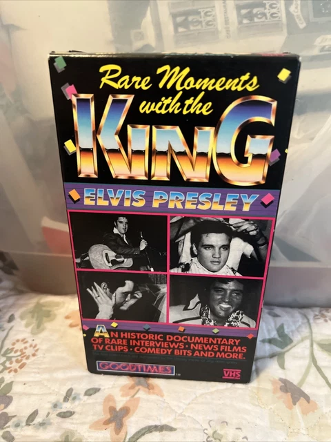 RARE MOMENTS WITH The King Elvis Presley VHS Video Tape EUR 2,77 - PicClick FR
