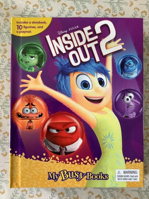 DISNEY PIXAR INSIDE Out 2 My Busy Books (Brand New) £25.00 - PicClick UK