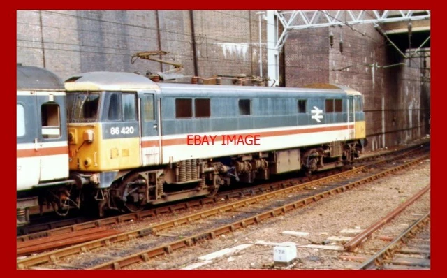 PHOTO BR Class 86 Electric Loco No 86 420 £1.45 - PicClick UK