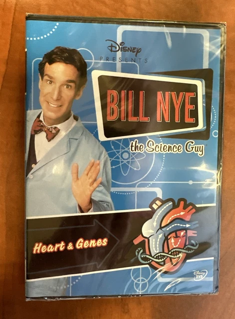 BILL NYE THE Science Guy: Heart & Genes, DVD, 2009, New, by Disney ...