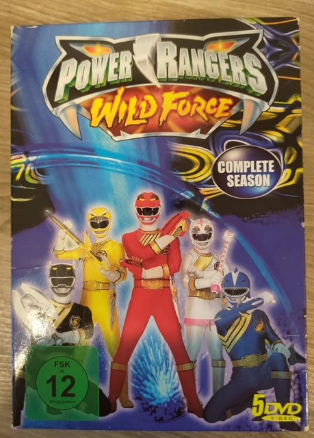 POWER RANGERS WILD Force DVD - komplette Staffel / Complete Season £60. ...