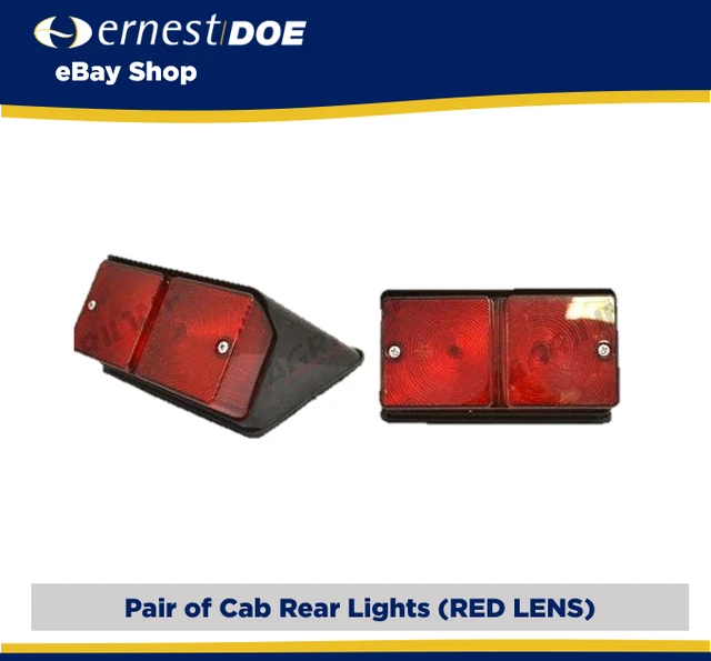 PAIR OF REAR tractor lights | Suitable for Ford Tractors 4000 / 5000 ...