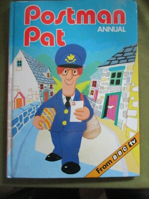 POSTMAN PAT ANNUAL 1985 Vintage Children's Television Cartoon Hardback ...