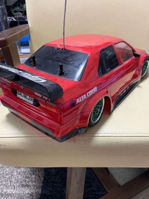 TAMIYA ALFA ROMEO 155 V6 TI TB-02 1/10 RC Touring Car Chassis Model Kit ...