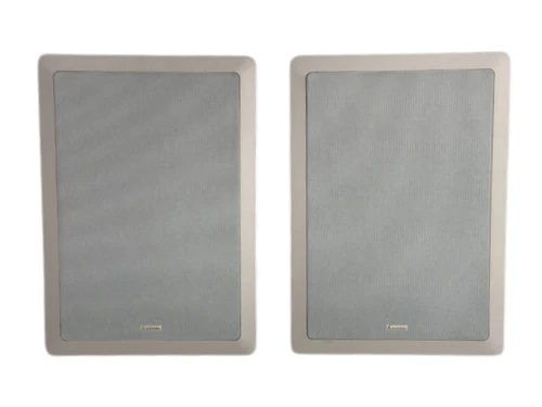 EXTRON SI 28W Pair Of Two Way In Wall Speakers with 8" Woofer 42-069-03 ...