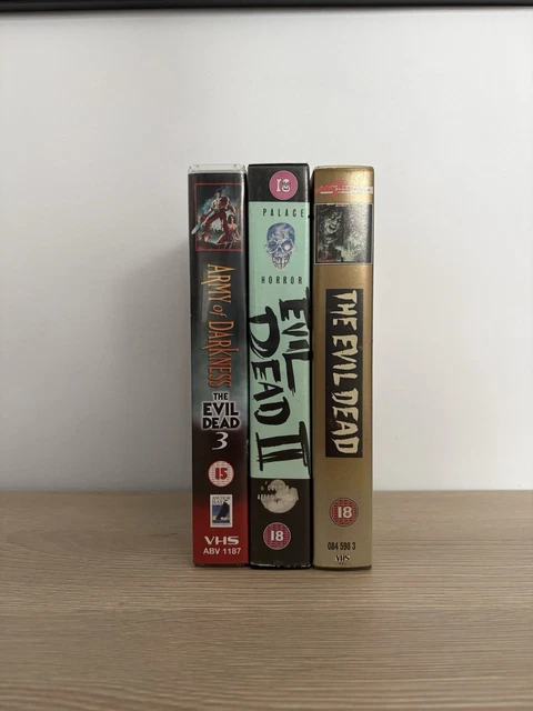 EVIL DEAD TRILOGY VHS £31.90 - PicClick UK